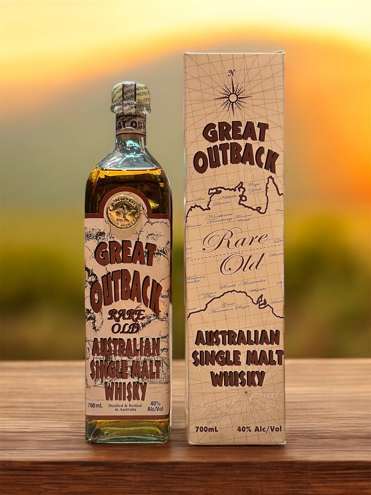 The Great Outback Rare Old Australian Single Malt | Bestwhisky.be
