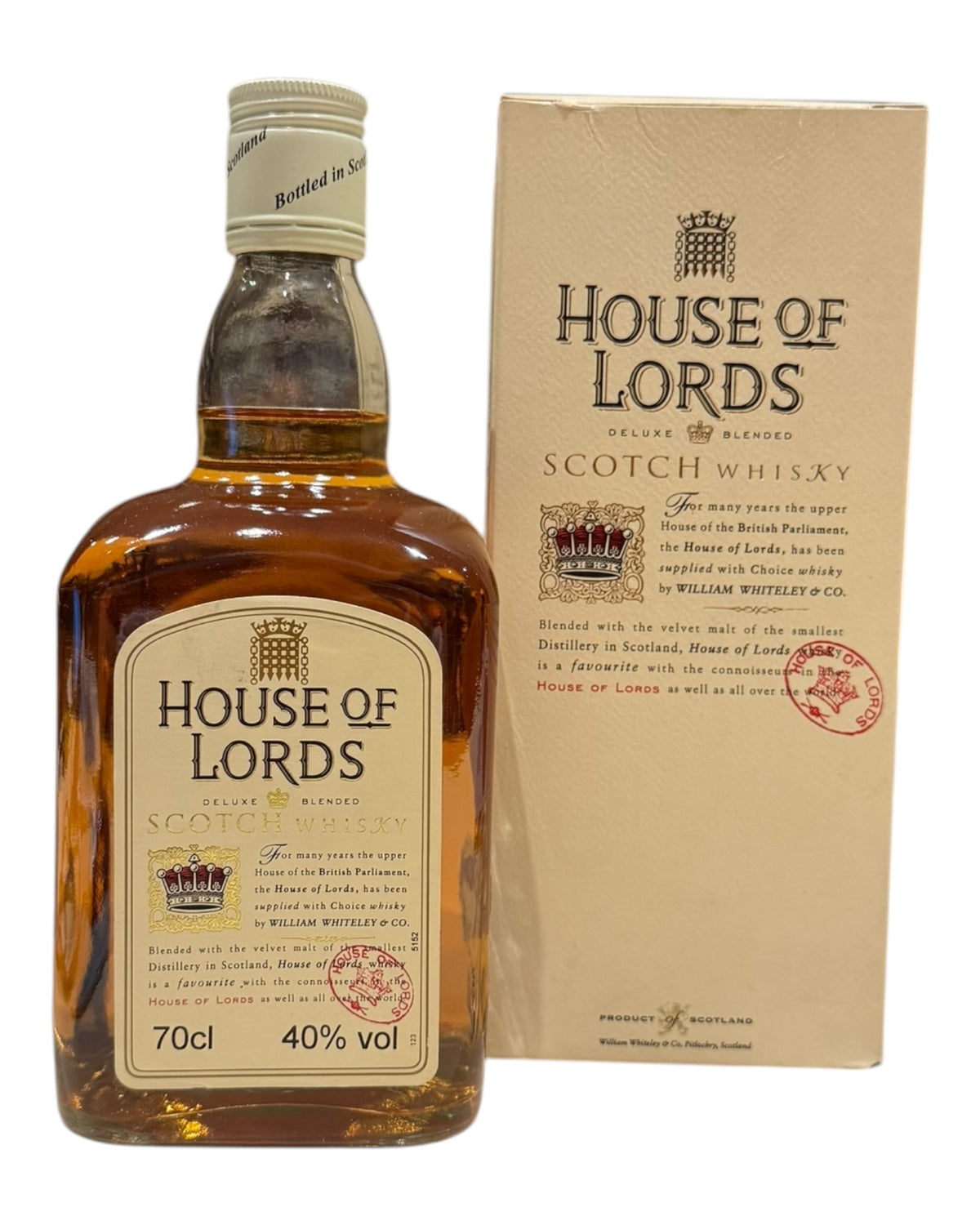 House of Lords Deluxe Blended Scotch Whisky | Bestwhisky.be