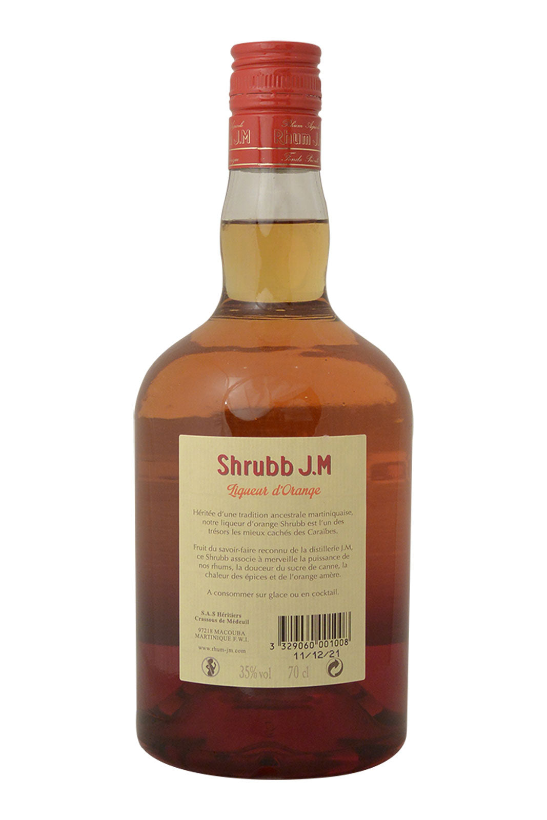 J.M. Shrubb Liquer d'orange | Bestwhisky.be
