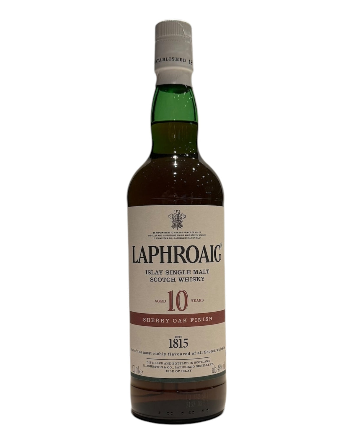 Laphroaig 10 Year Old Sherry Oak Finish Whisky | Bestwhisky.be