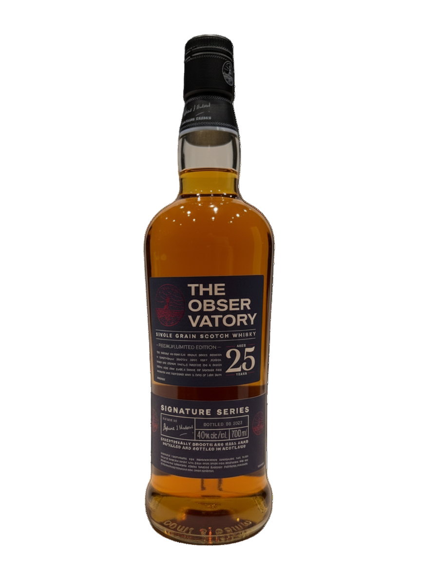 The Observatory 25 Year Old | Mature Single Grain Scotch Whisky ...