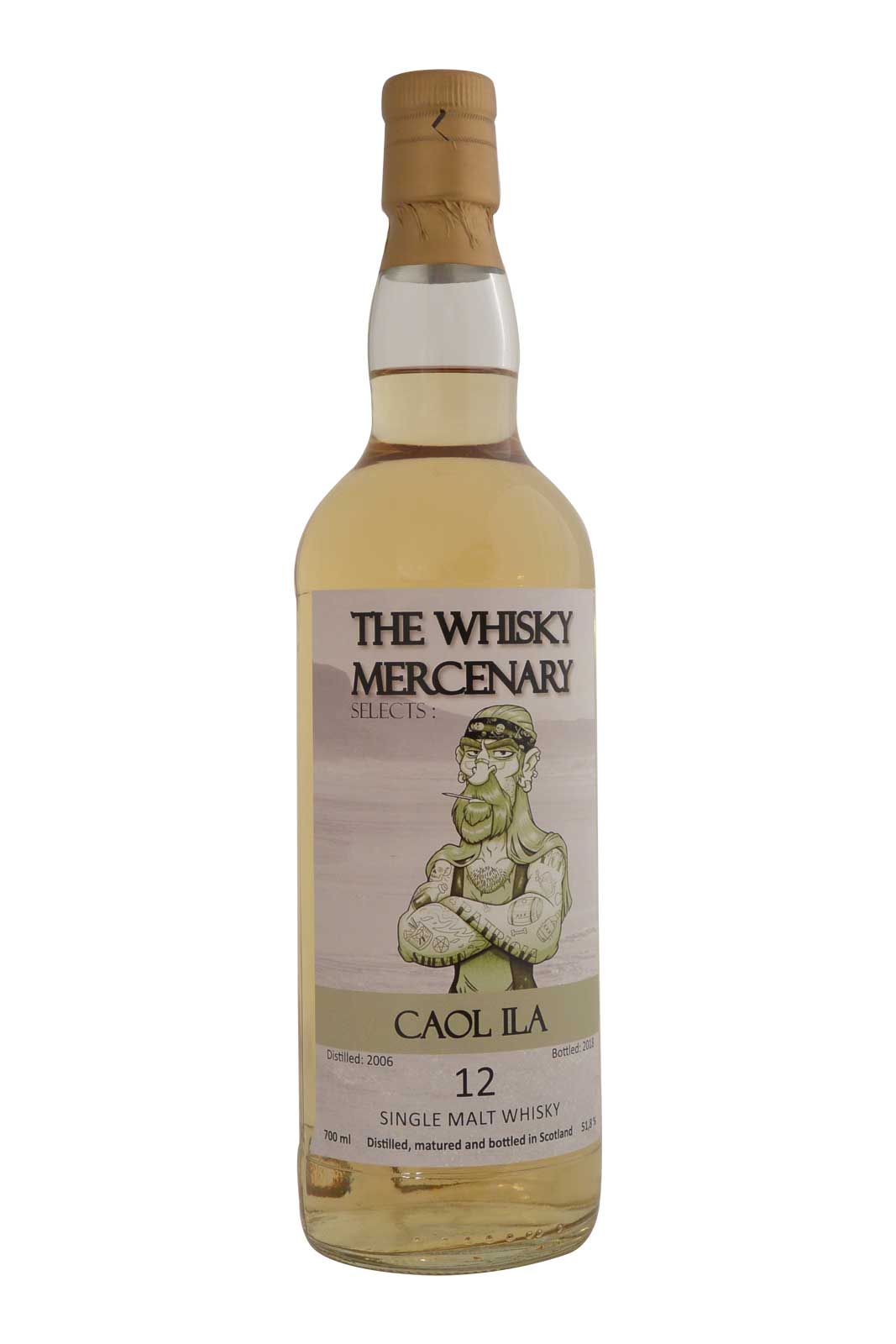 The Whisky Mercenary Coal Ila 12 Year Old | Bestwhisky.be | Bestwhisky.be