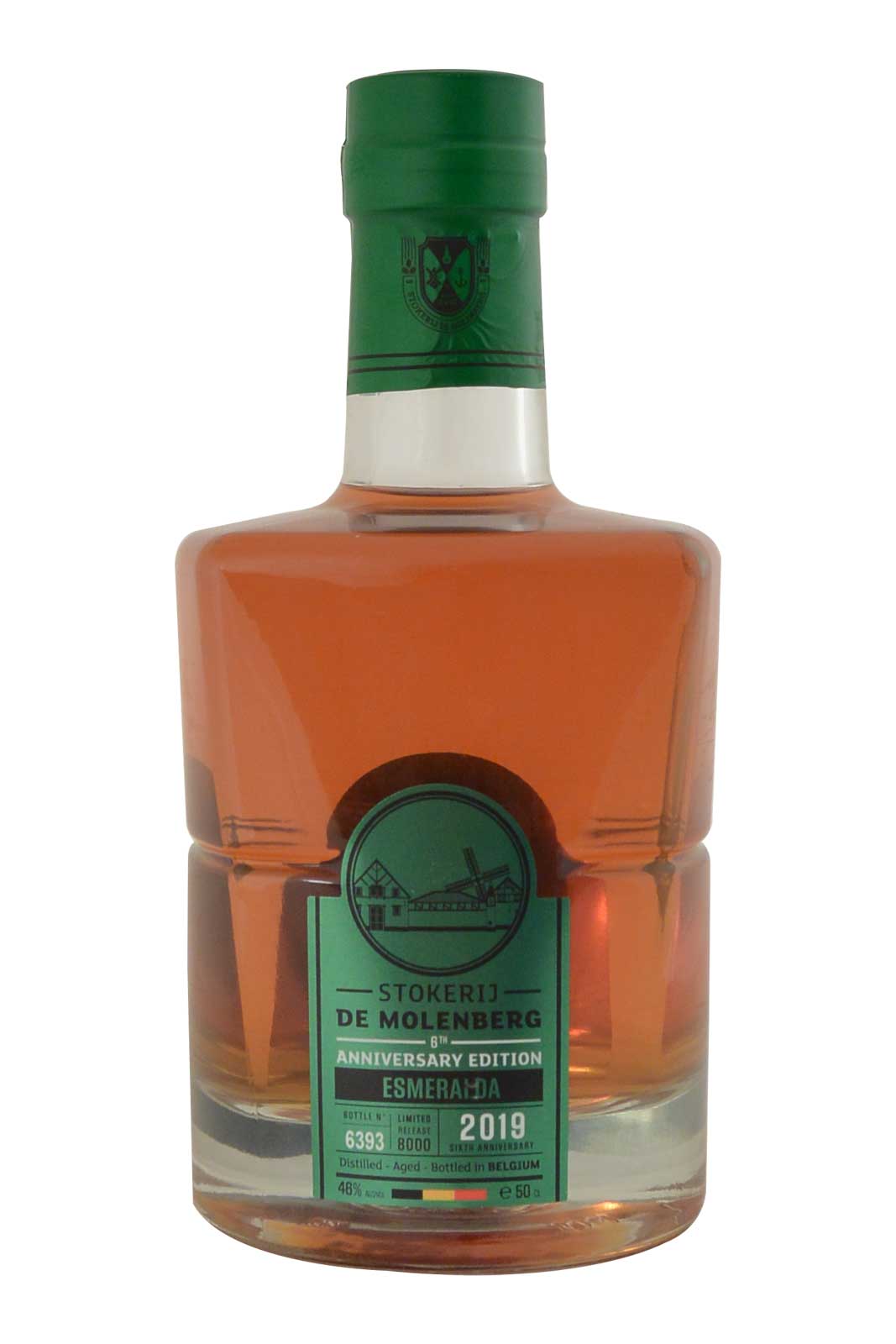 Molenberg whisky 2019 Esmeralda 6th anniversary | Bestwhisky.be