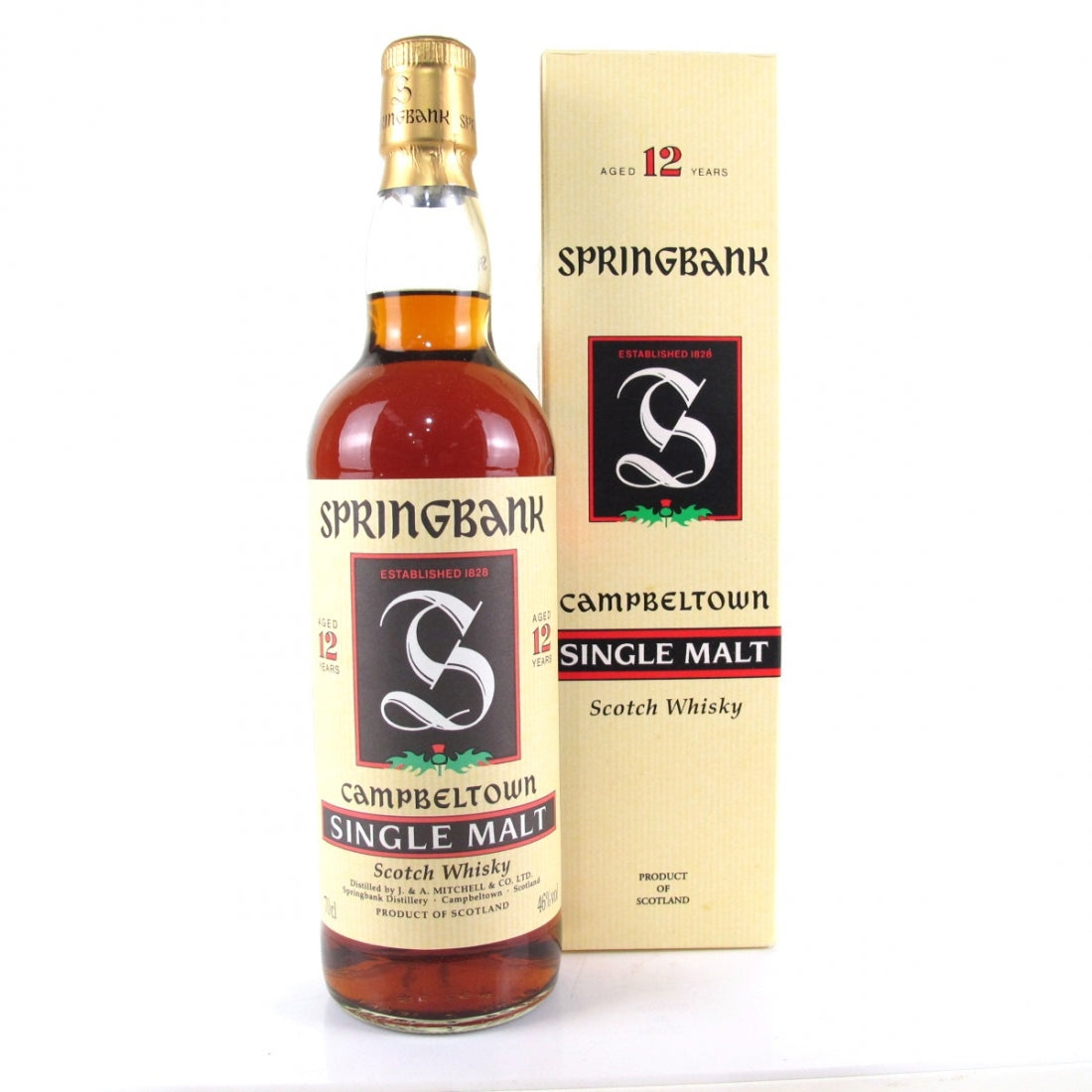 Springbank 12 Year Old - Campbeltown Green Thistle | Donnan McBain ...